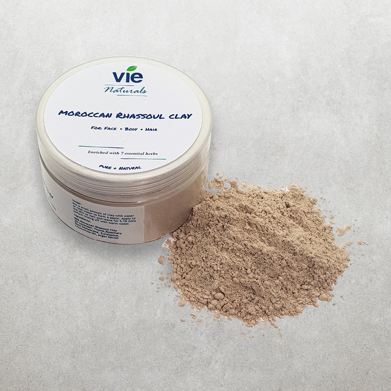 Rhassoul Clay Rhassoul Moroccan Hammam Etsy