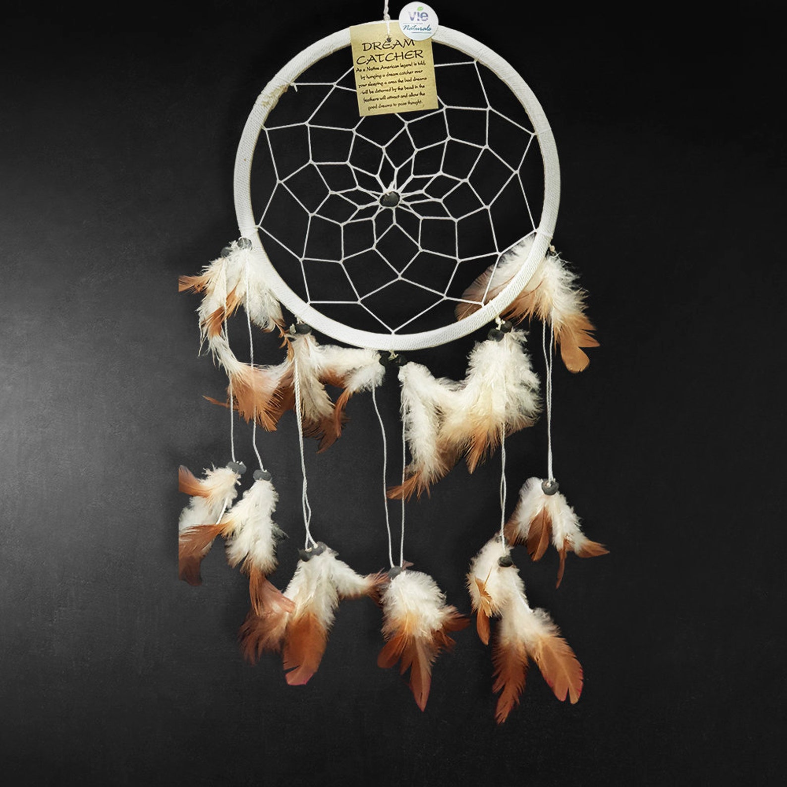 Big Dream Catcher Black Dream Catcher White Dream Catcher | Etsy