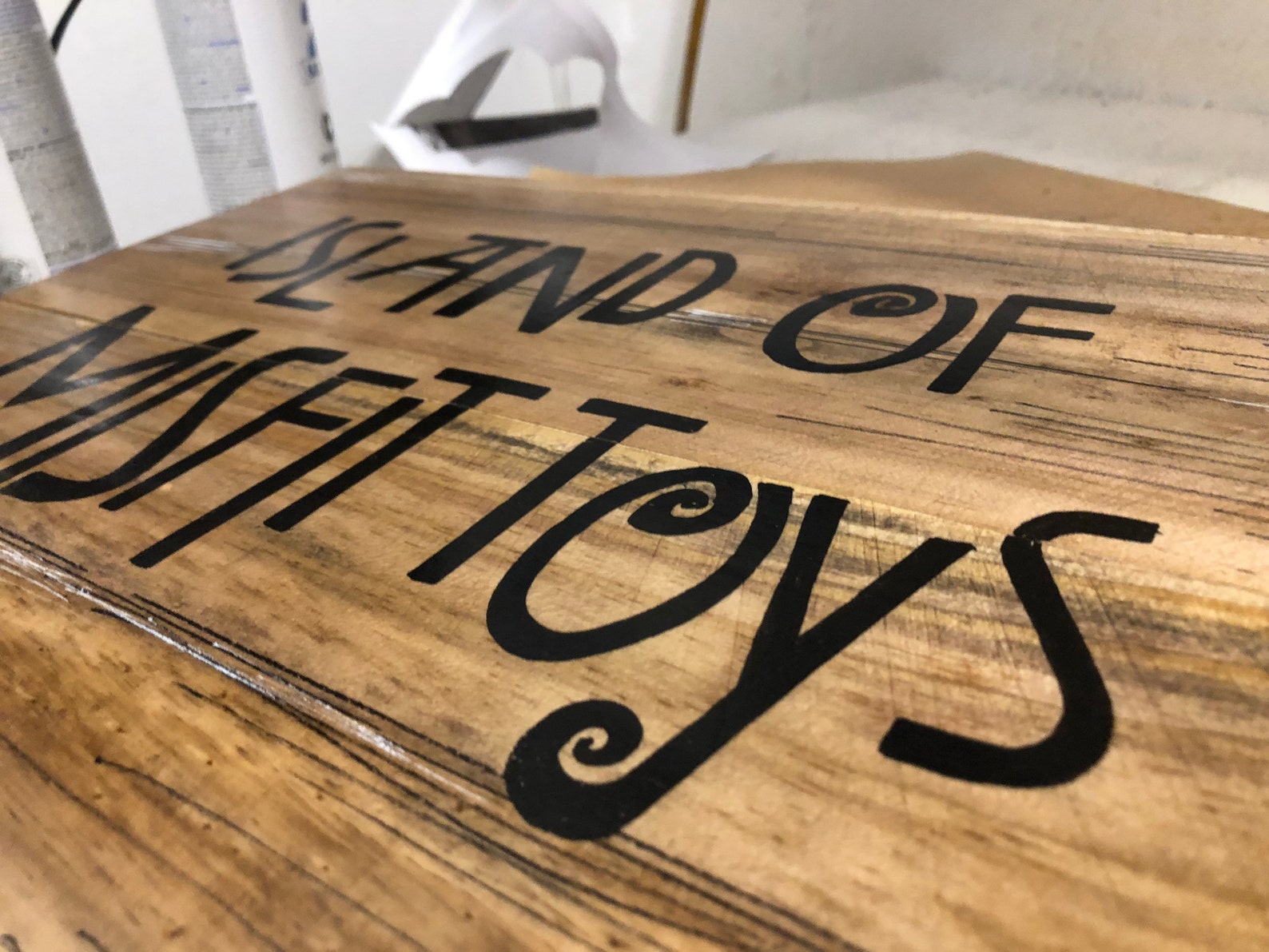 Island of Misfit Toys Handmade and Handlettered Sign - Etsy