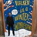Christopher Walken “winter Wonderland” Handmade Christmas Sign - Etsy