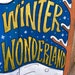 Christopher Walken “winter Wonderland” Handmade Christmas Sign - Etsy