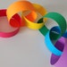 DIY Paper Chain Kits Primary Rainbow Red Orange Yellow Green Blue ...