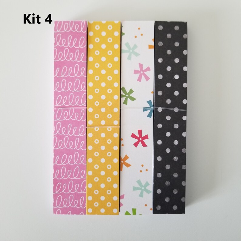 DIY Paper Chain Kits Happy Birthday 5 Kit Variations to - Etsy