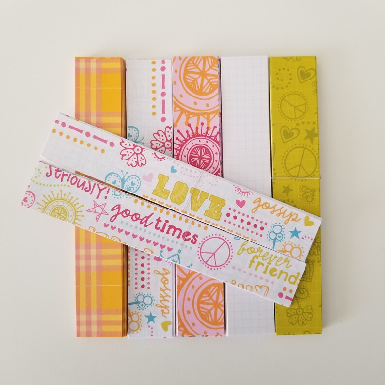 DIY Paper Chain Kits Girly Girl 5 Variations - Etsy