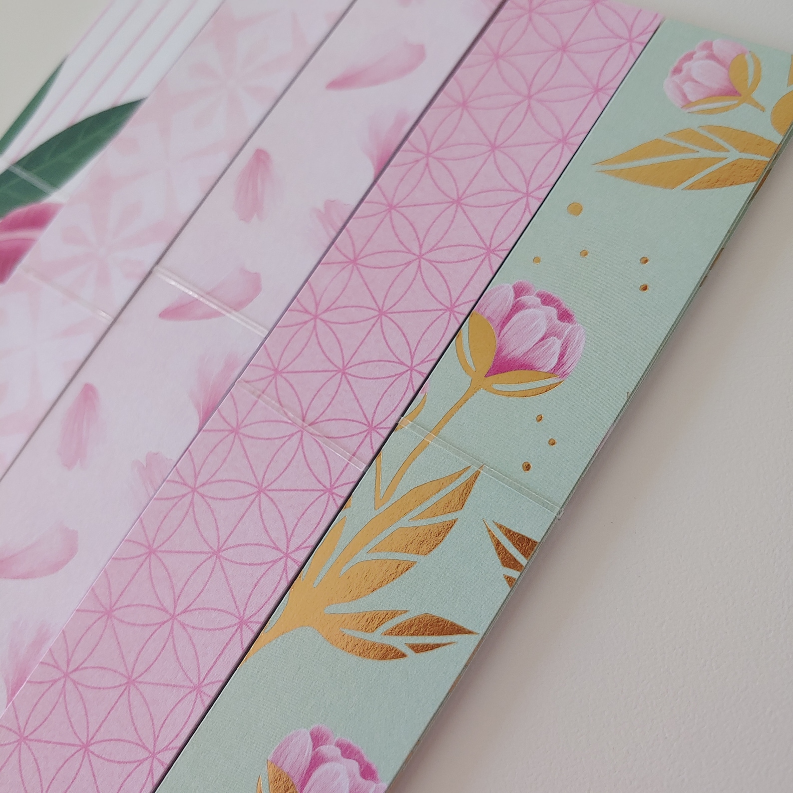 Pink Peonies DIY Paper Chain Kits 4 Kit Variations to Choose | Etsy