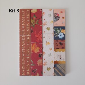 DIY Autumn Paper Chain Kit: Harvest Colors, Cardstock Strips - Etsy