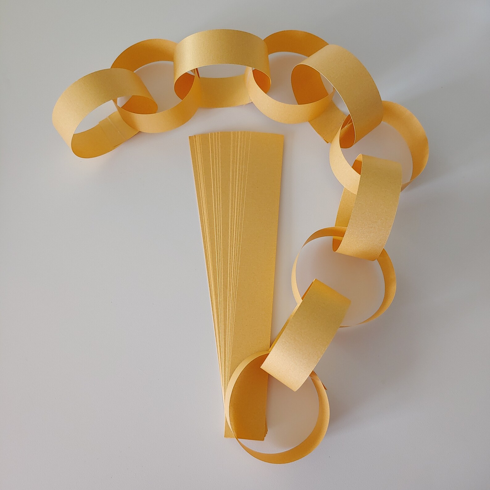 Metallic Paper Chain Kits Gold SILVER Long Double Sided - Etsy