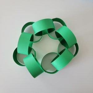 50-60 Ft - Custom Text & Color Options! - Paper Chain Kits Bulk Order ...