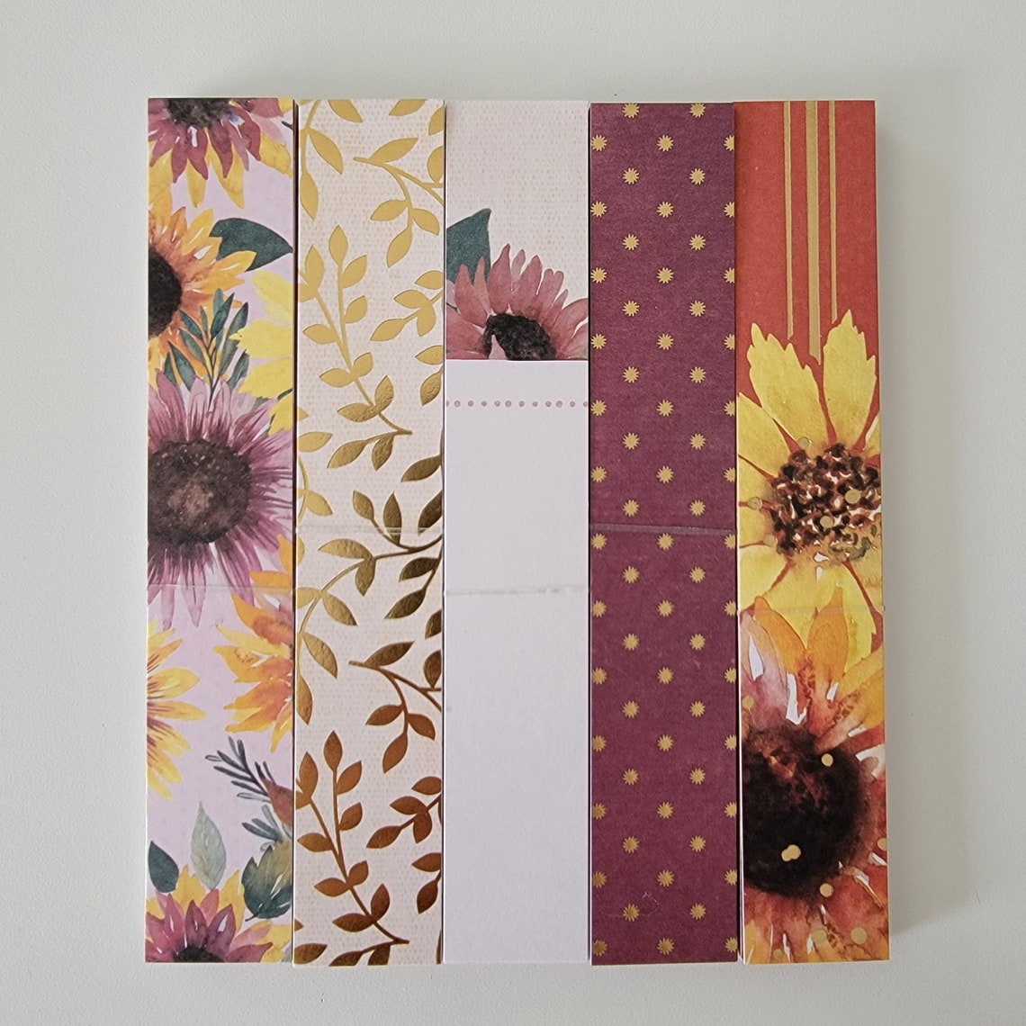 Sunflower Fields DIY Paper Chain Kits 4 Kit Variations to - Etsy