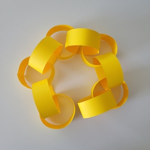 50-60 Ft - Custom Text & Color Options! - Paper Chain Kits Bulk Order ...