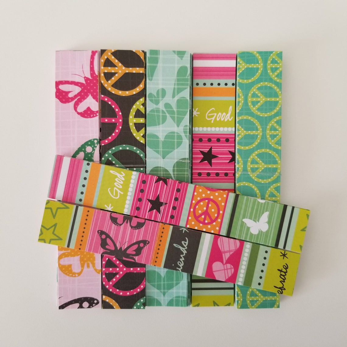 DIY Paper Chain Kits Girly Girl 5 Variations - Etsy