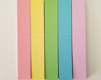 DIY Paper Chain Kits - Primary Rainbow - Red Orange Yellow Green Blue ...