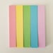 DIY Paper Chain Kits - Pastel Rainbow - Pink Yellow Green Blue Lilac ...