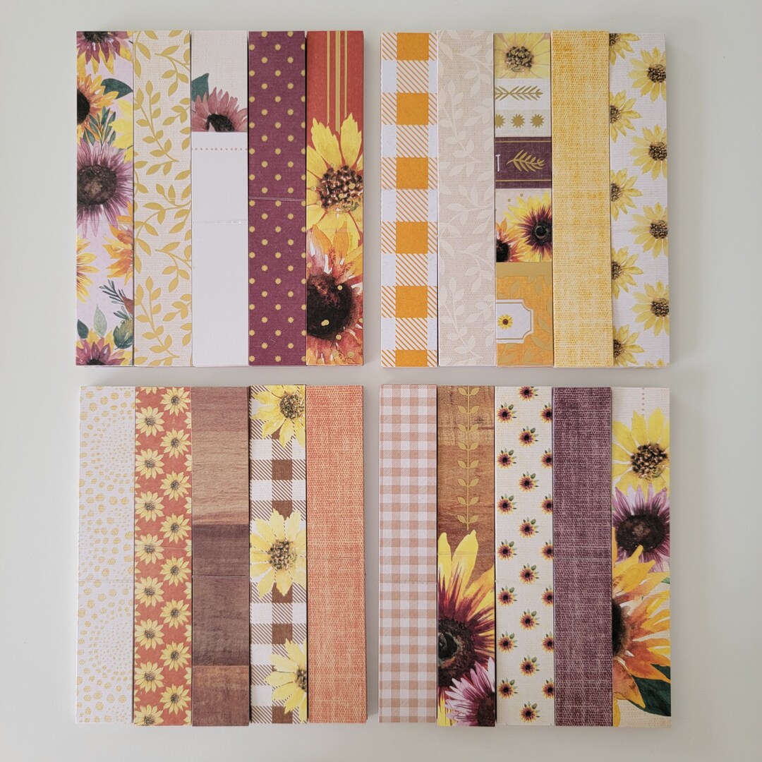 Sunflower Fields DIY Paper Chain Kits - 4 Kit Variations to Choose From ...