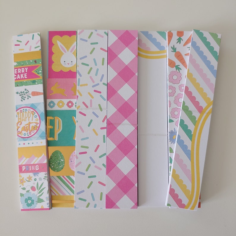 Happy Easter Spring DIY Paper Chain Kits 4 Kit Variations to - Etsy