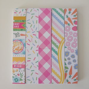 Happy Easter Spring DIY Paper Chain Kits 4 Kit Variations to - Etsy