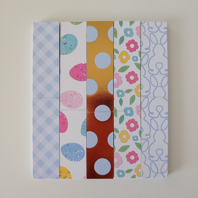 Happy Easter Spring DIY Paper Chain Kits 4 Kit Variations to - Etsy