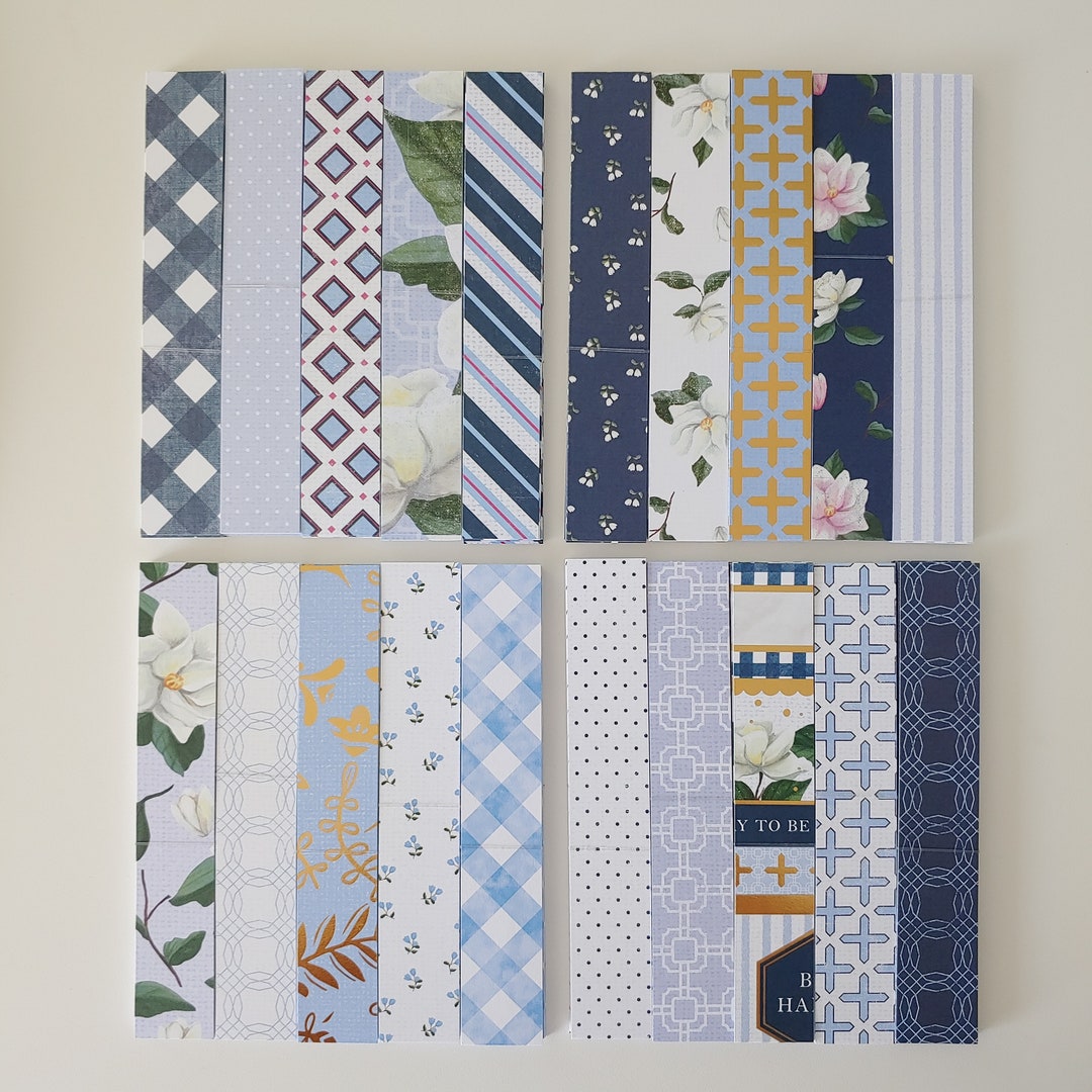 Southern Blues DIY Paper Chain Kits - 4 Kit Variations to Choose From ...