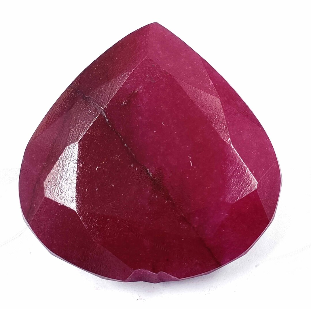 Ruby Big Stone Heart Shape 381.35ct Natural Certified Loose Gemstone ...