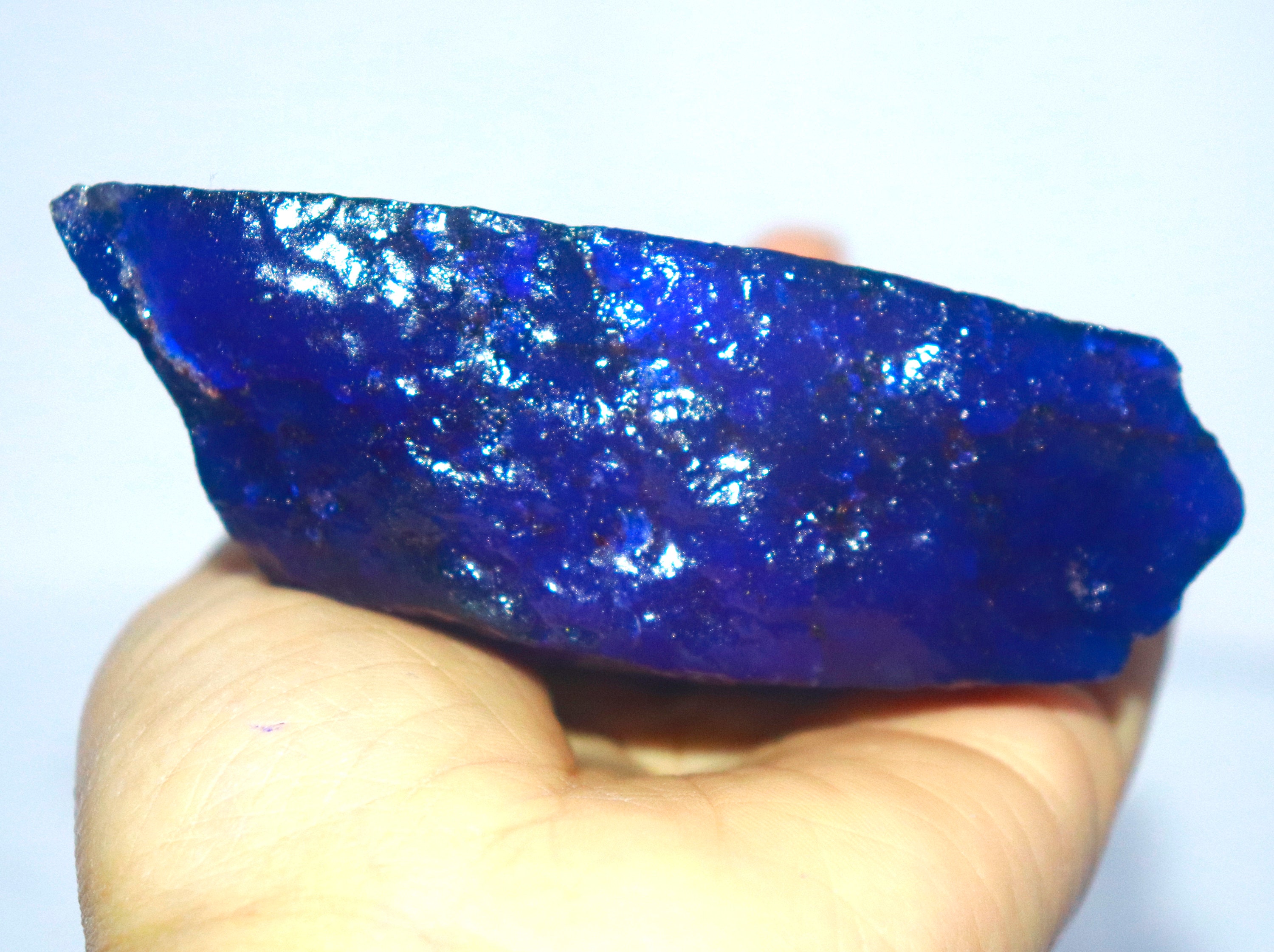 1300.00 Carat Certified Natural Earth Mined African Blue | Etsy