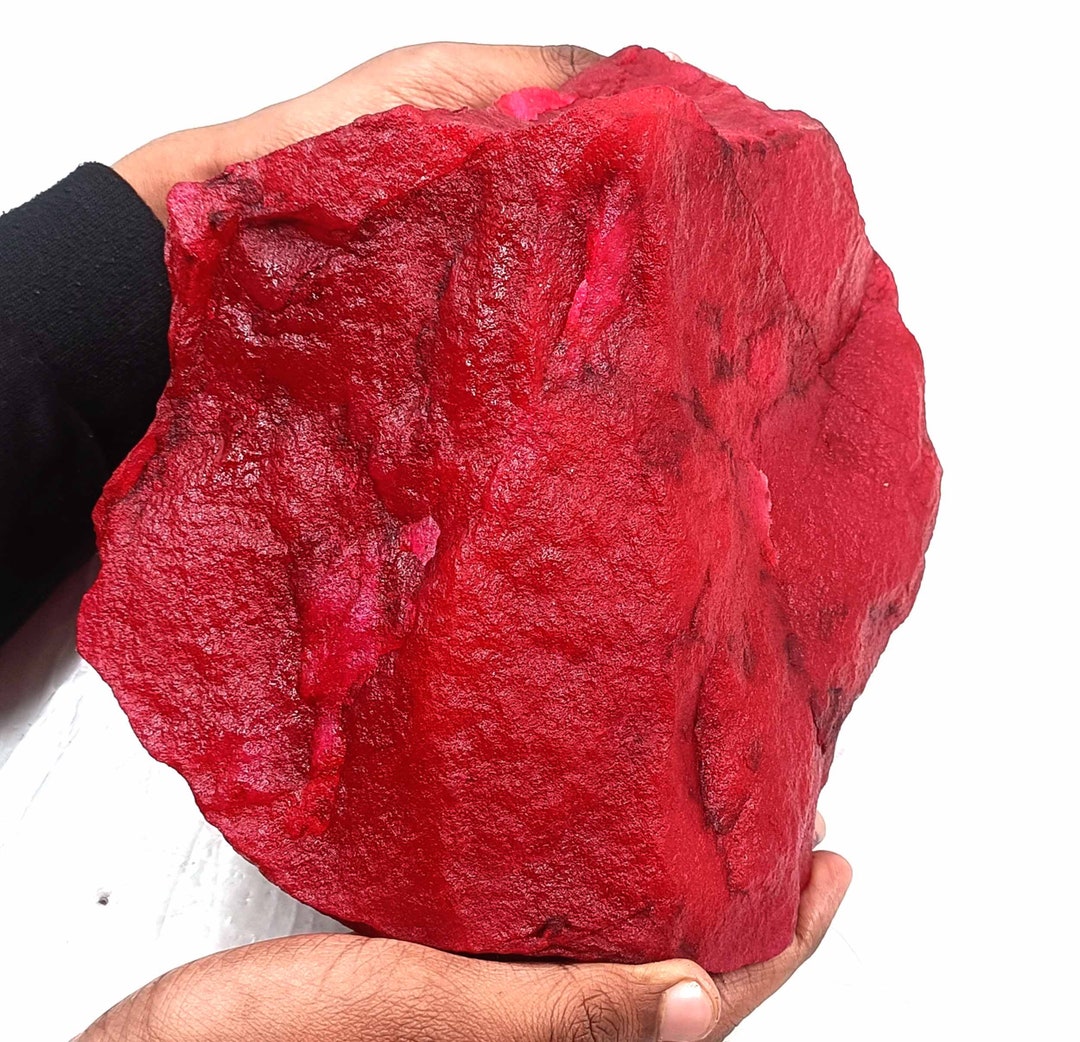 Ruby Rough 30000ct/6kg Huge African Red Ruby Certified - Etsy