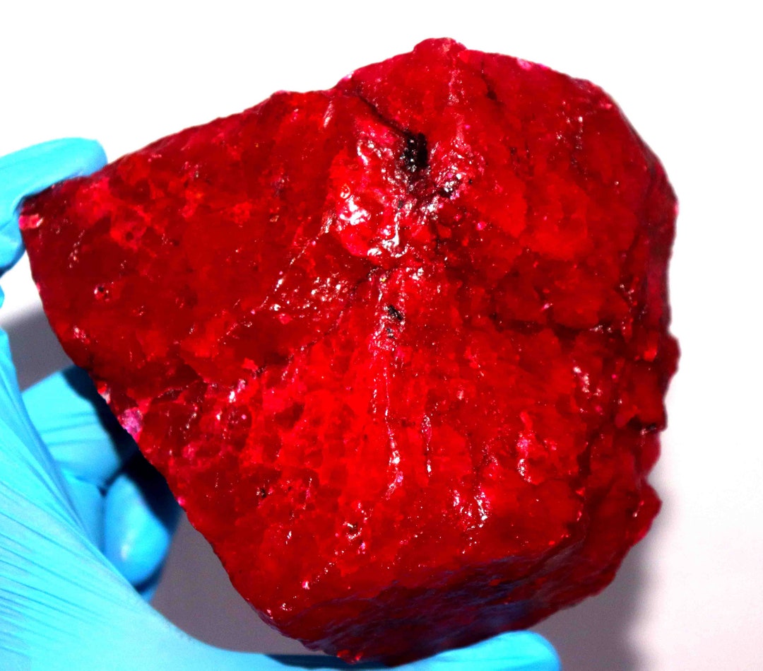 Ruby Raw Big Size 4680.00ct Excellent Certified Natural Healing Uncut ...