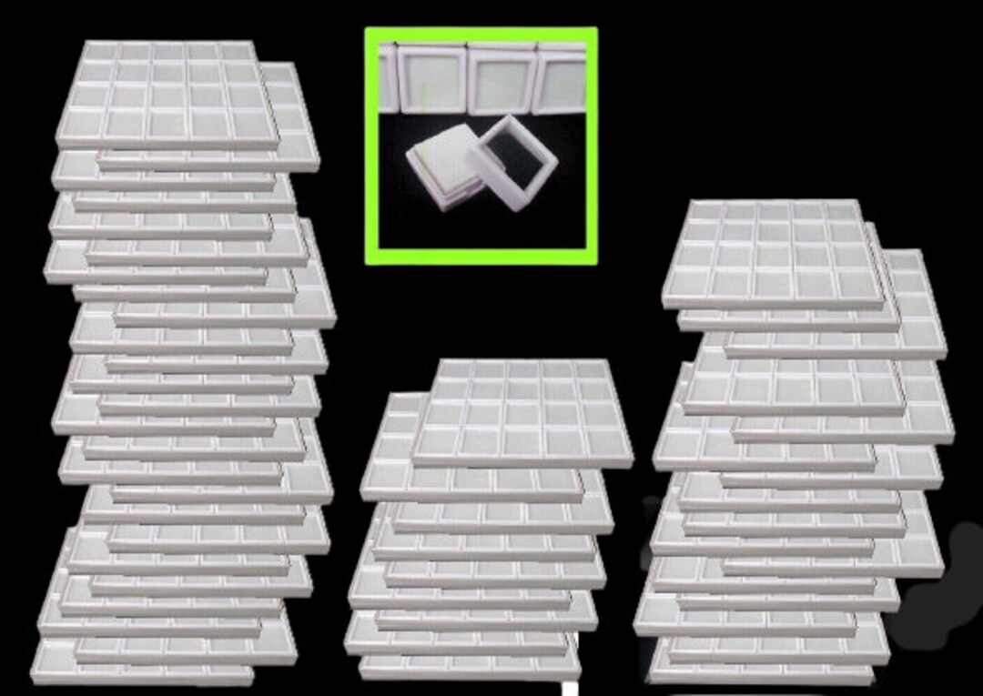 Hurry up Now Plastic Storage Boxes 1000 Pcs 4x4 Cm/ 40x40mm Wholesale ...