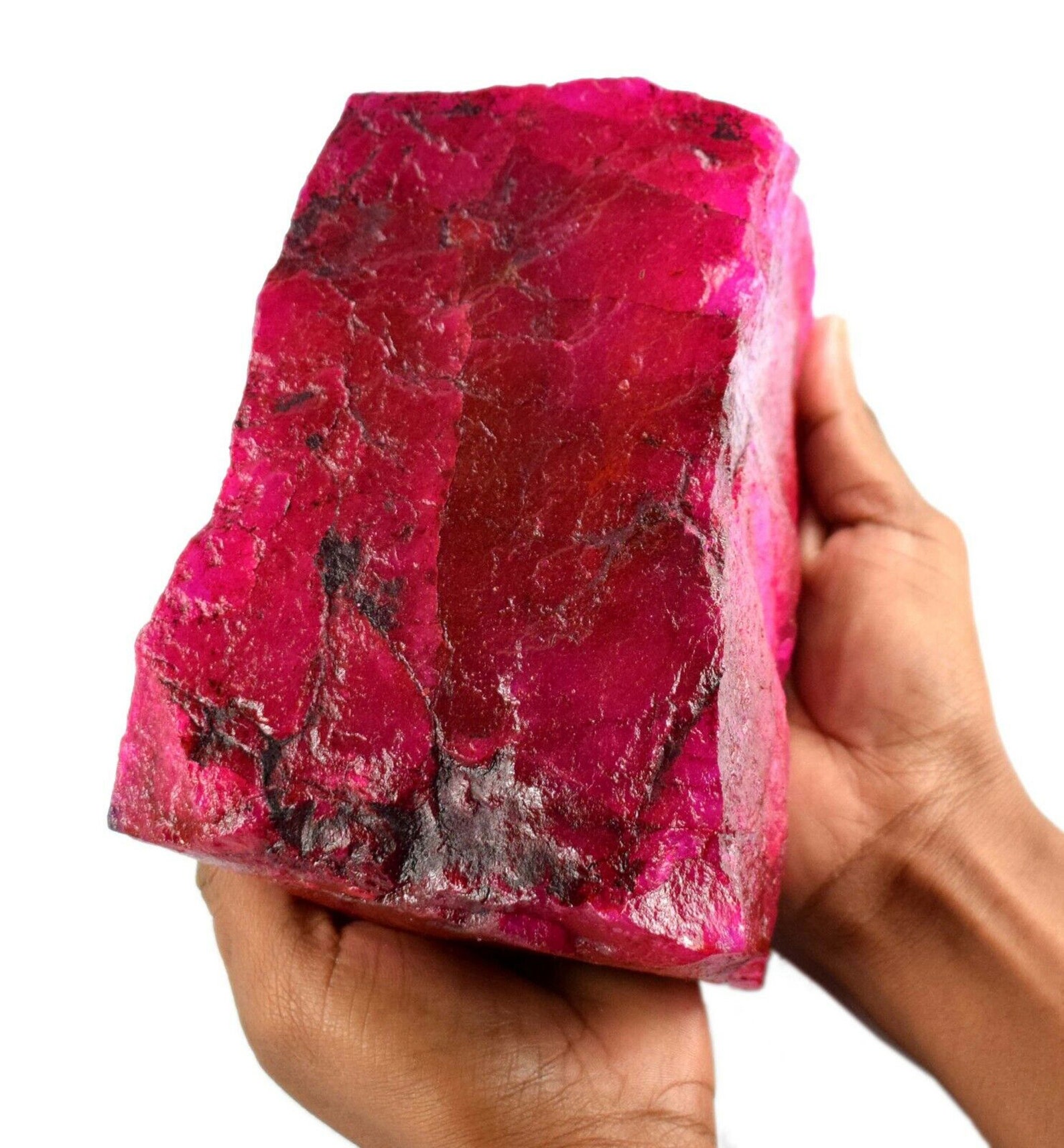African Red Ruby 15751 Ct / 3 KG Gemstone Rough Natural Huge Size EGL ...