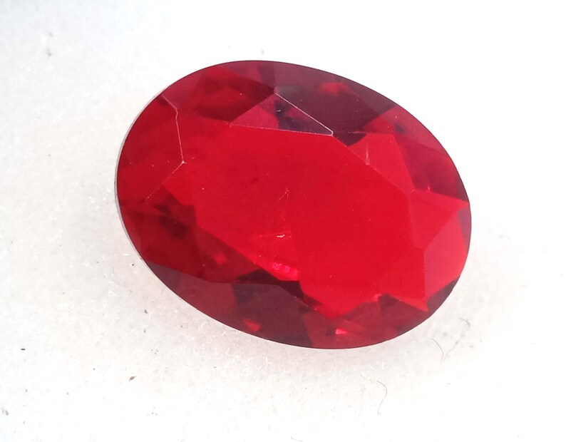 7.10 Carat Natural Red Ruby Oval Shape IGL Certified Loose Gemstone ...