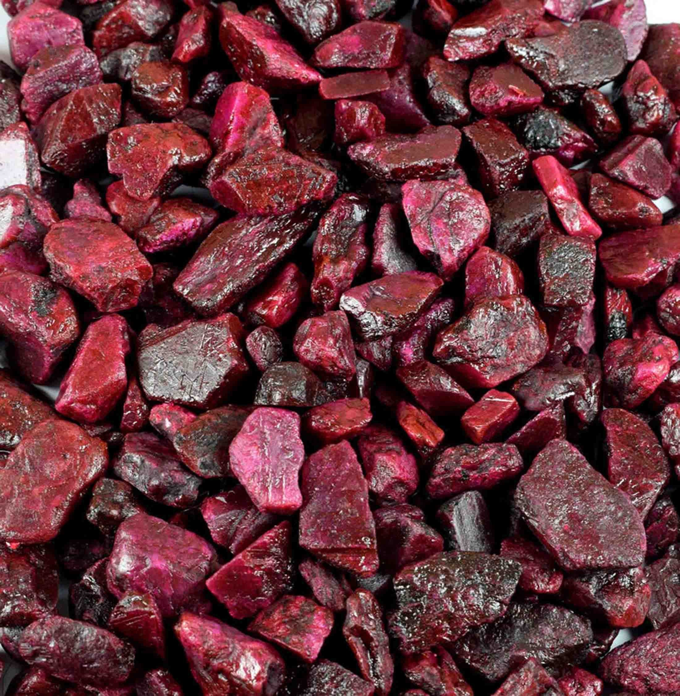 Natural Red Star Ruby Gemstone Rough 2500 Carat African | Etsy