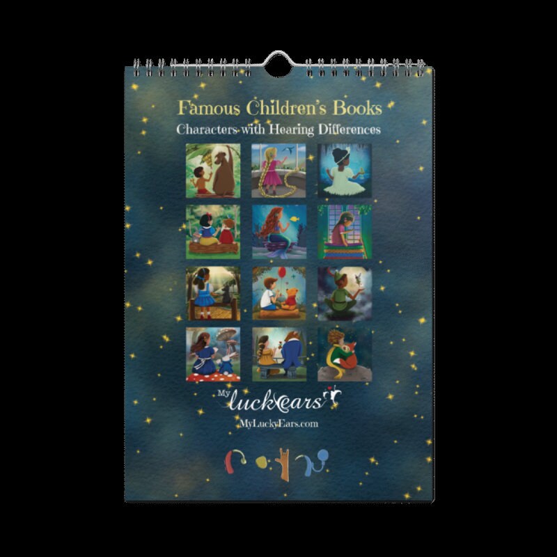 Wall Calendar - Famous Children’s Books Characters With Hearing ...