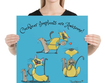 Cochlear Implant Poster - Etsy