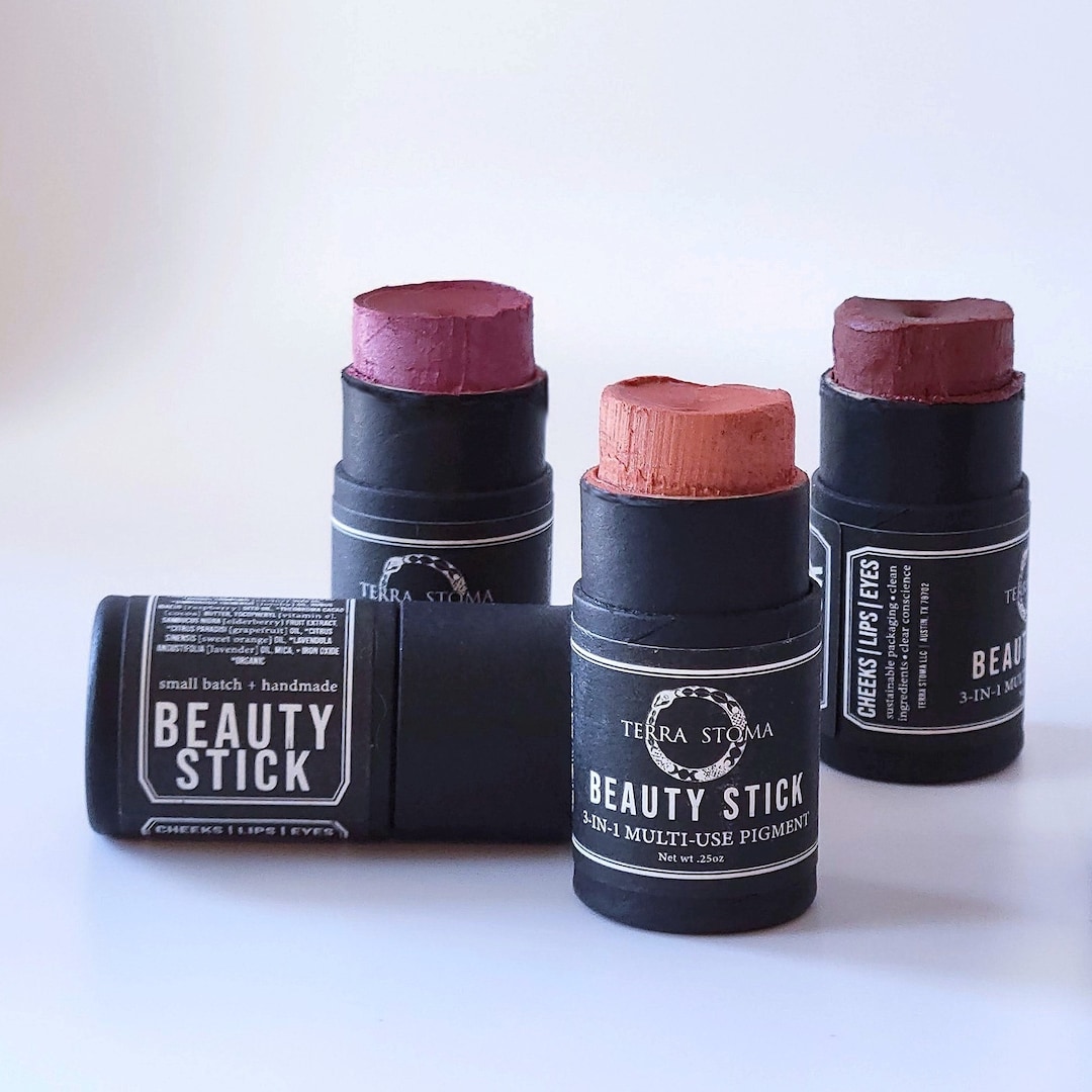 BEAUTY STICK Multi-use Pigment Stick: Zero Waste Makeup for Lips ...