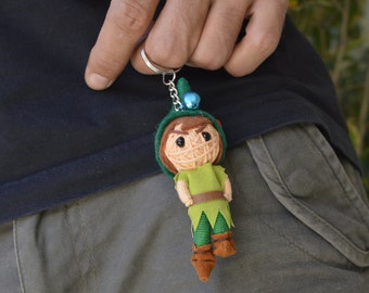Peter Pan Keychain | Etsy