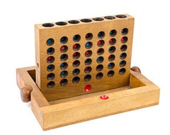 Wooden Connect Four | Etsy