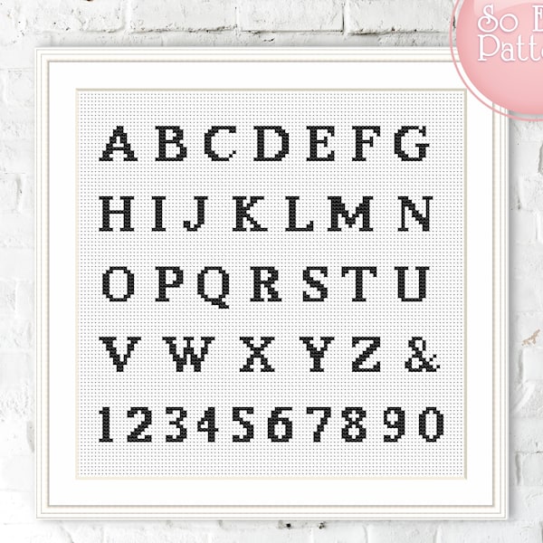 Times New Roman Embroidery Font - Etsy