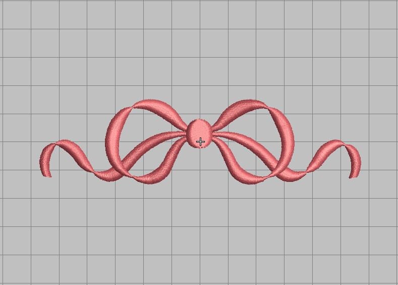 Satin Stitch Bow Embroidery Design, Bow Machine Embroidery, Mini Bow ...
