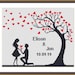 Cross Stitch Pattern Wedding Personalized Love Tree Wedding Cross ...