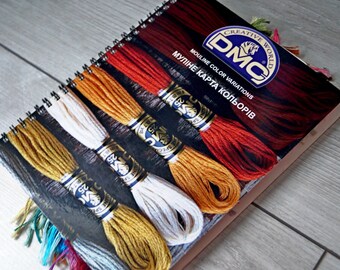 Dmc Thread Card | Etsy