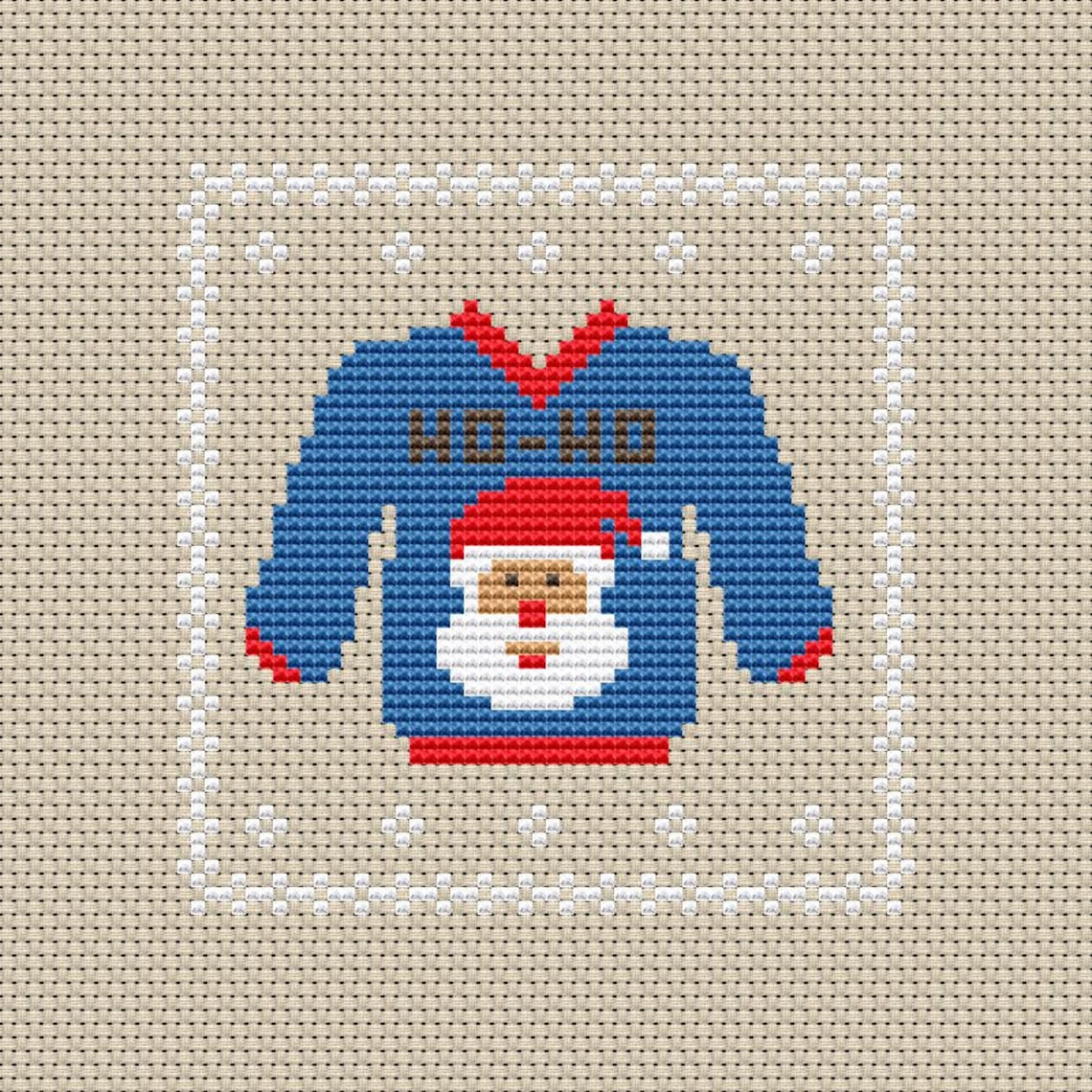 Christmas Decoration Cross Stitch Pattern Holiday Decor Cross - Etsy