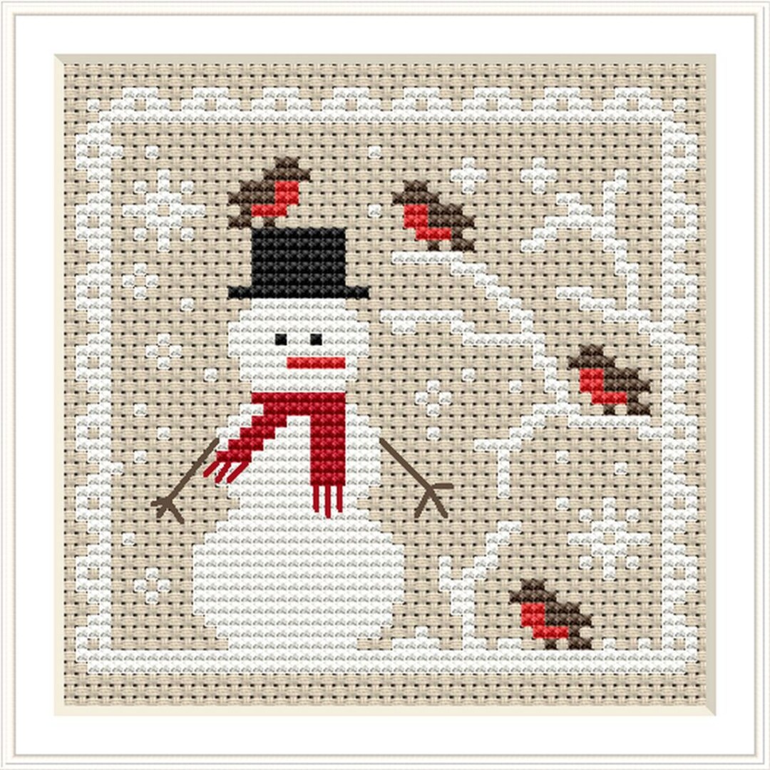 Holiday Decor Cross Stitch PDF Pattern, Christmas Decoration Cross ...