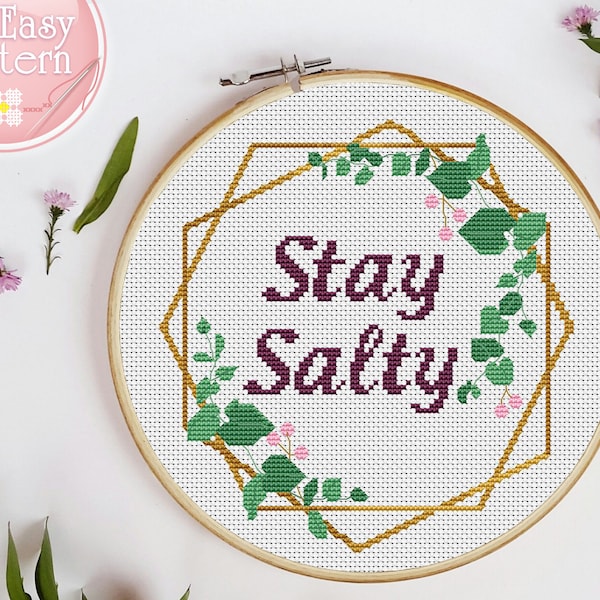Salty Cross Stitch - Etsy
