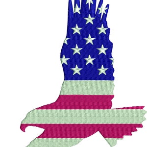 Eagle Flag USA Machine Embroidery Designs American Flag Embroidery ...