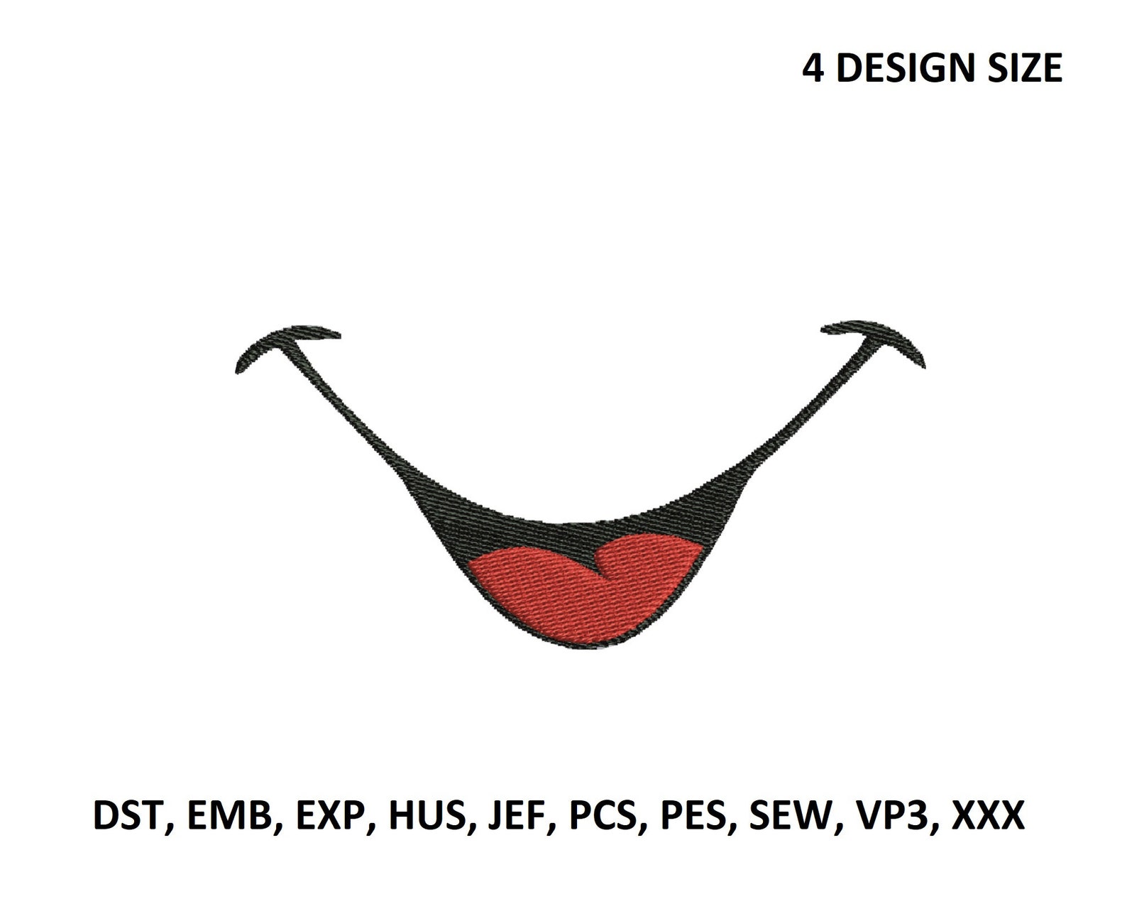 Face Mask Embroidery Design Mouth Embroidery Design Smile | Etsy