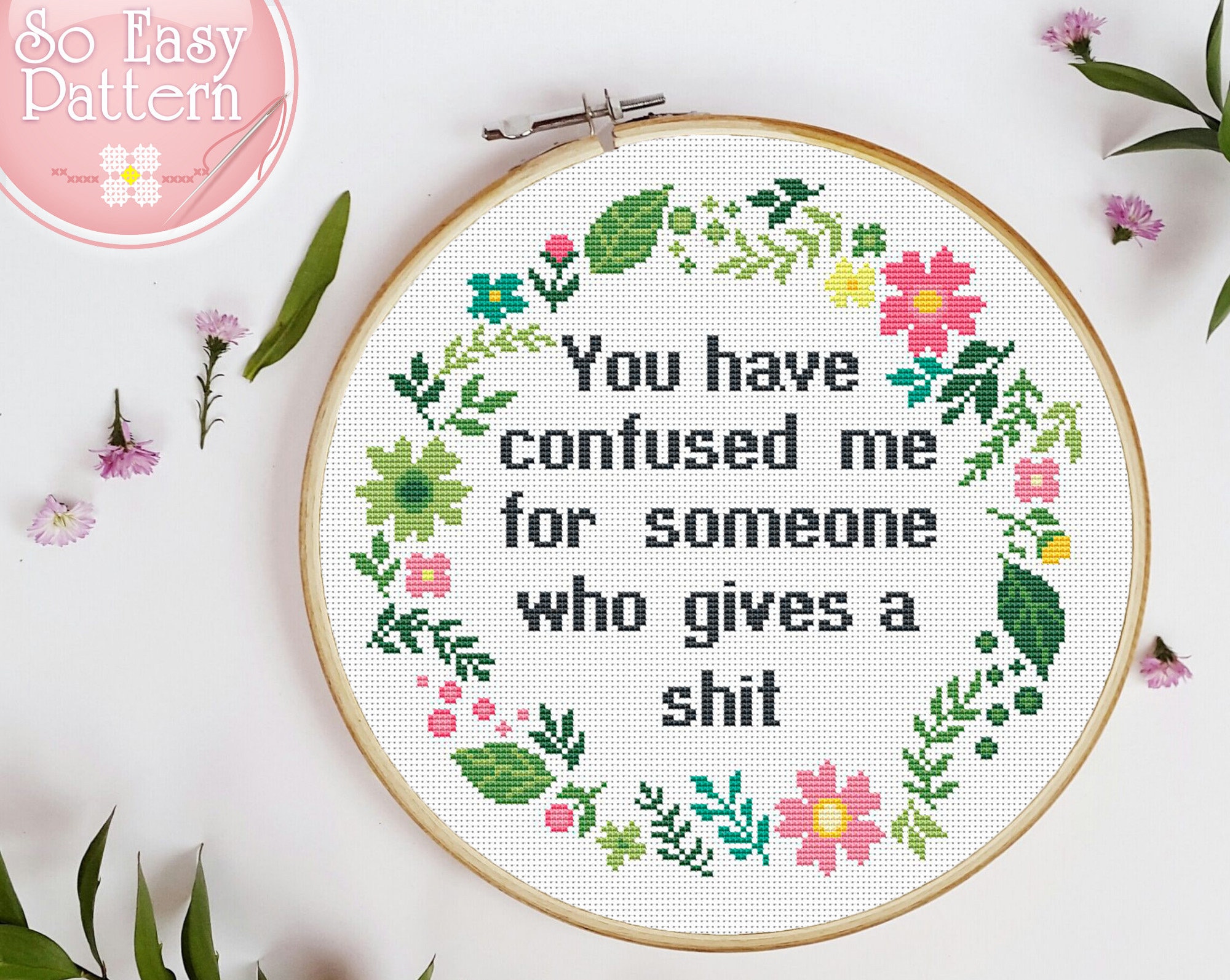 Funny Cross Stitch PDF pattern Subversive Cross Stitch Pattern | Etsy