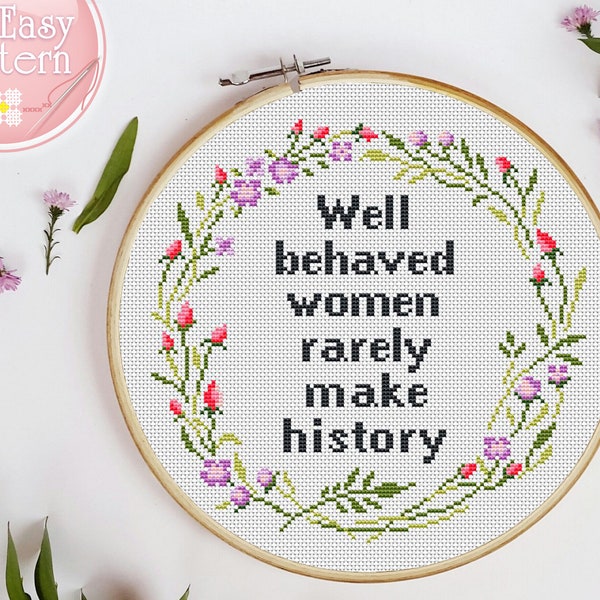 Ironic Cross Stitch - Etsy