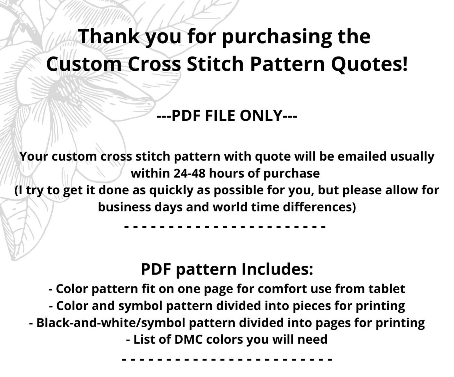 Custom Cross Stitch Pattern Quote Your Words Here Cross Etsy