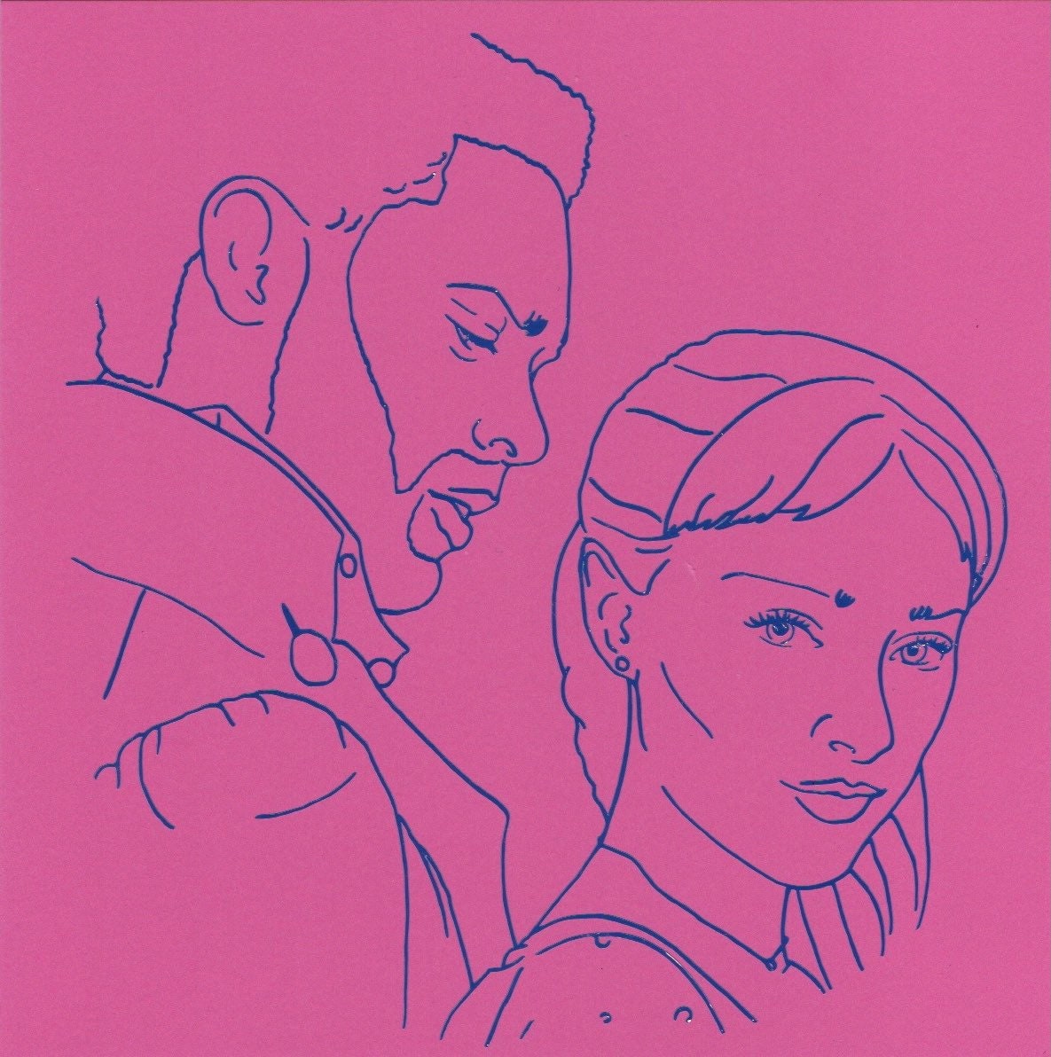 Daphne & Simon Portrait Decal Vinyl Unofficial Bridgerton Netflix - Etsy