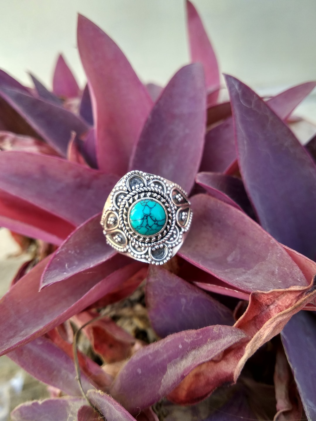 Buy Turquoise Ring, Sterling Silver Ring, Ultimate Ring, Exclusive Ring ...