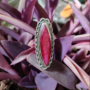 Ruby Ring Sterling Silver Dainty Ring July Birthstone Propose - Etsy